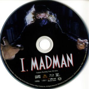I Madman blu-ray cover & label (1989) R1