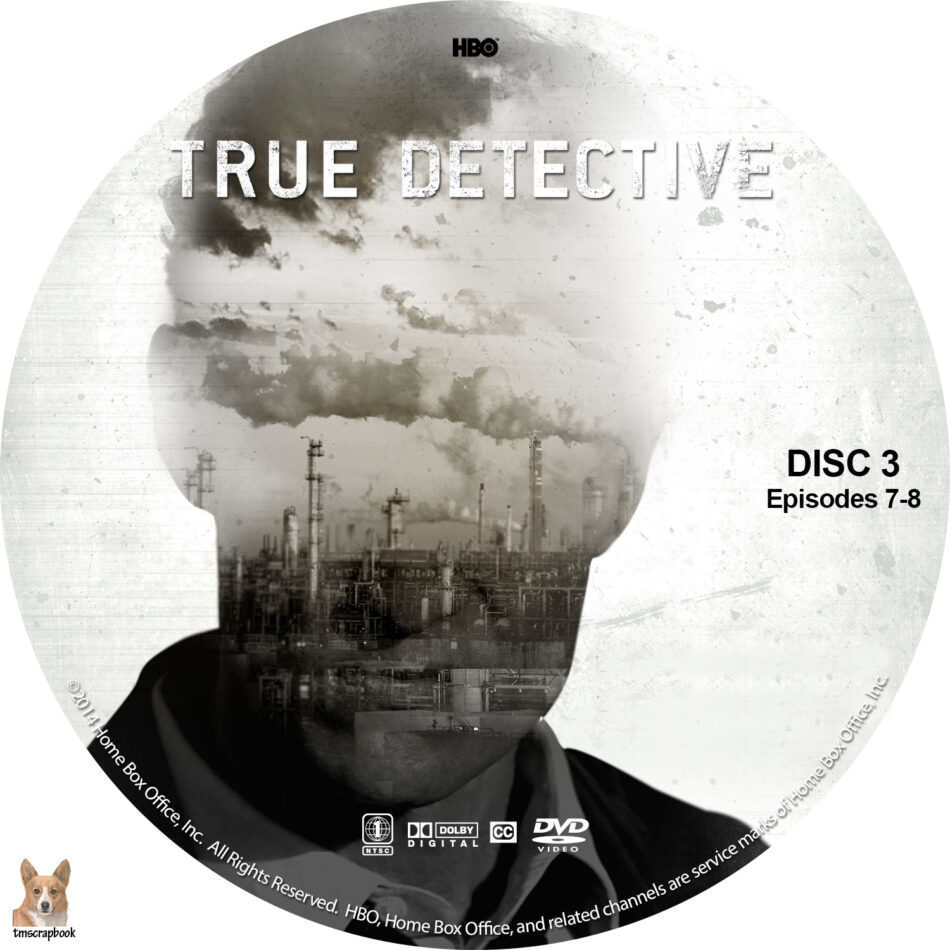 True Detective - Season 1 dvd covers & labels (2014) R1 Custom