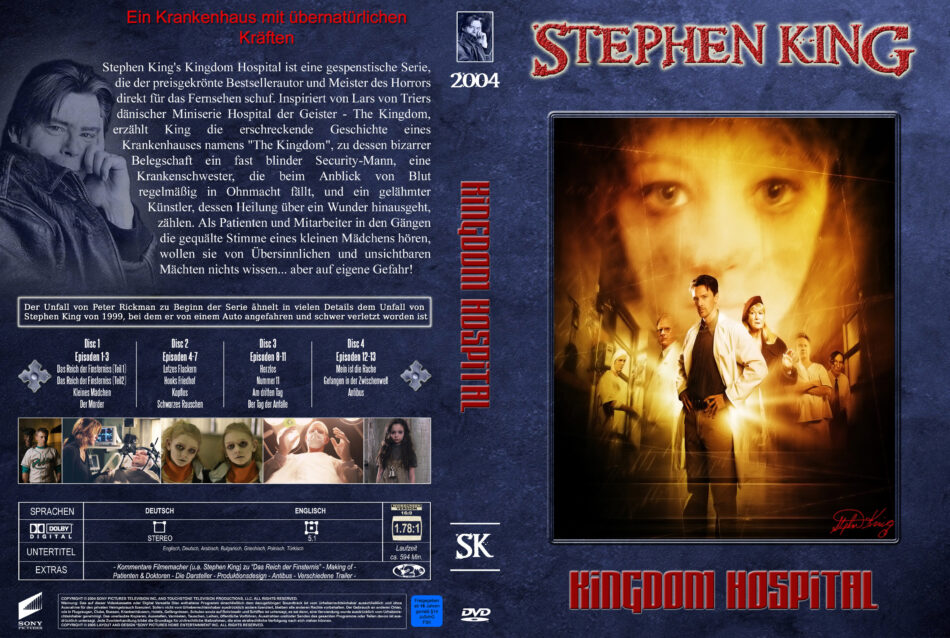 Stephen King's Kingdom Hospital dvd cover (2004) R2 German