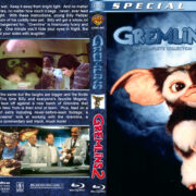 Gremlins 2 blu-ray cover & label (1990) R1