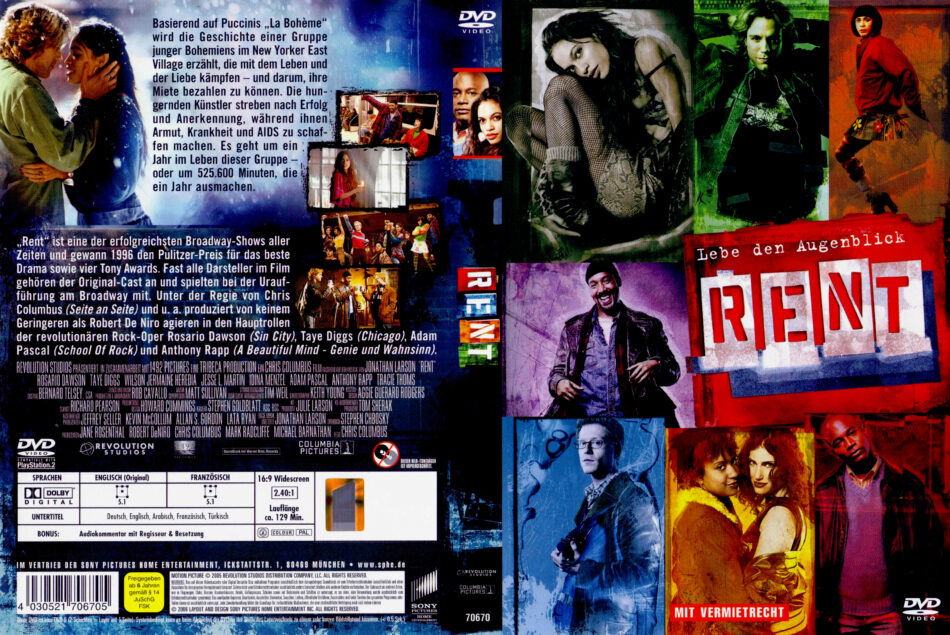 Rent dvd covers (2005) R2 German
