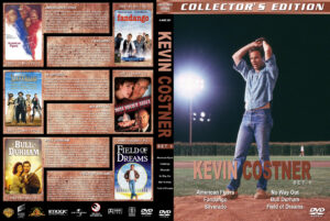 Kevin Costner Collection - Set 1 dvd covers (1985-1989) R1 Custom