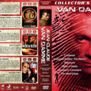 Jean-Claude Van Damme Collection (6) dvd covers (1988-2003) R1 Custom