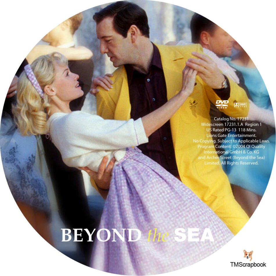 Beyond the Sea dvd label (2004) R1 Custom