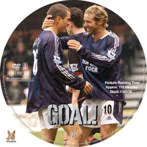 Goal! dvd labels (2005) R1 Custom