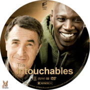 Intouchables dvd label (2012) R1 Custom