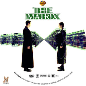 The Matrix dvd labels (1999) R1 Custom
