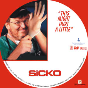 Sicko dvd labels (2006) R1 Custom