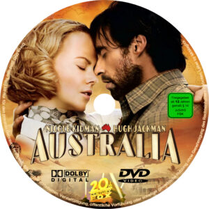 Australia dvd cover & label (2009) R2 German