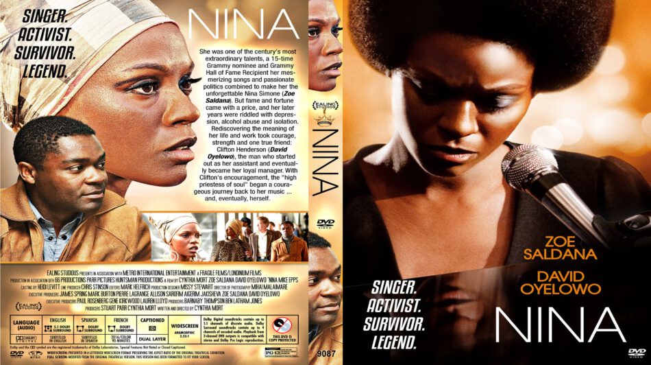 Nina dvd cover (2016) R1 Custom