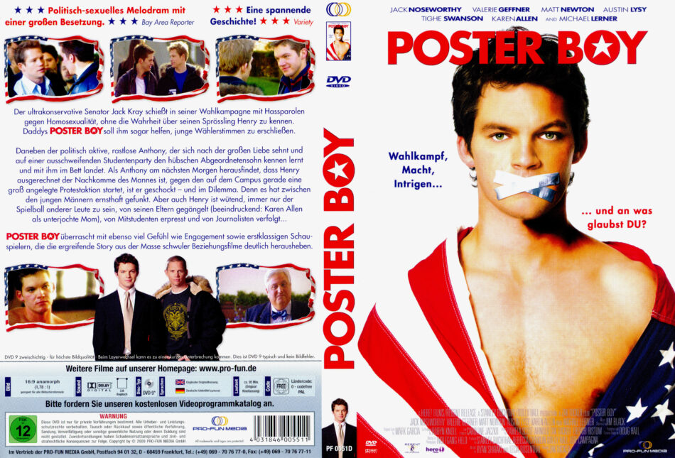 Poster Boy dvd cover (2004) R2 German