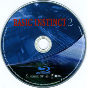 Basic Instinct 2 blu-ray cover & label (2006) R1