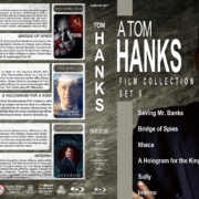 Tom Hanks Film Collection - Set 6 dvd covers (2013-2016) R1 Custom