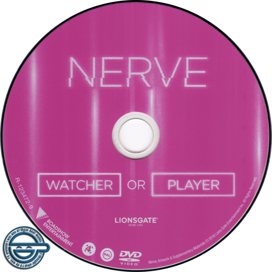 Nerve dvd label (2016) R4