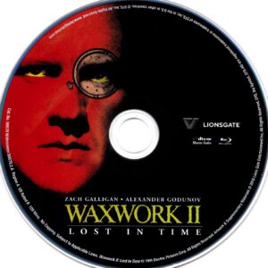 Waxwork 2 blu-ray cover & label (1992) R1