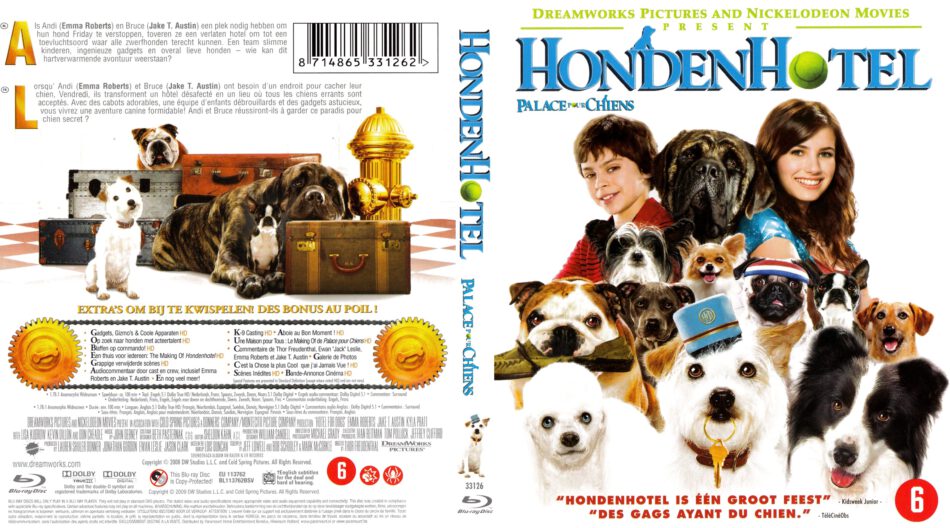 G-Force blu-ray cover (2009) R2 Dutch