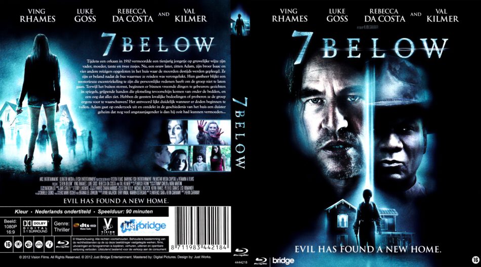 7 Below blu-ray cover (2012) R2 Custom Dutch
