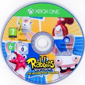 Rabbids Invasion dvd cover & label (2014) XBOX ONE France