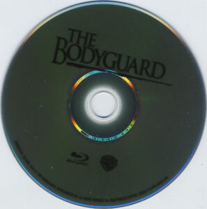 The Bodyguard blu-ray cover & label (1992) R1