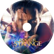 Dr strange dvd labels (2016) R0 CUSTOM