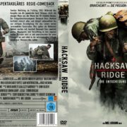 Hacksaw Ridge dvd cover (2016) R0 Custom