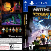 Minecraft Playstation 4 Edition dvd cover (2015) USA PS4