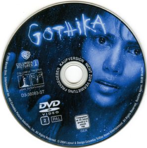 Gothika dvd cover & label (2003) R2 German