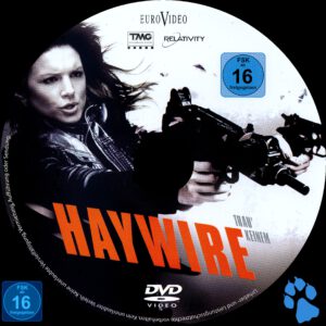 Haywire dvd cover & custom label (2011) R2 German