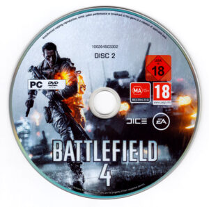 Battlefield 4 dvd cover & labels (2013) FR NL Custom PC