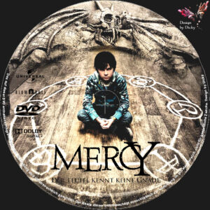 Mercy dvd cover & label (2014) R2 German Custom