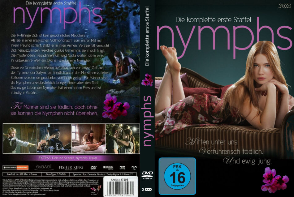 Nymphs Staffel 1 dvd cover & labels (2013) R2 German Custom