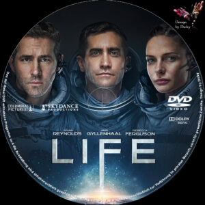 Life dvd cover & labels (2017) R2 German Custom