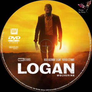 Logan dvd cover & labels (2017) R2 German Custom