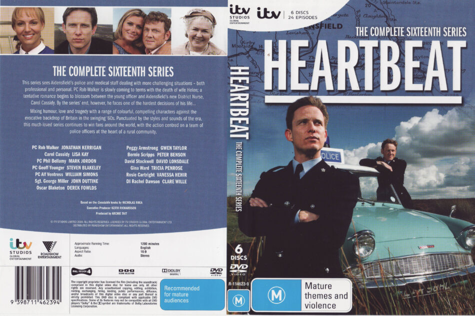 Heartbeat Series 16 dvd cover (2006) R4