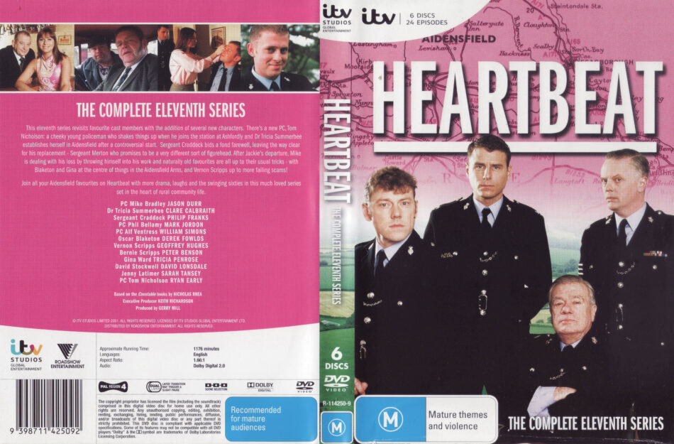 Heartbeat Series 11 dvd cover (2001) R4