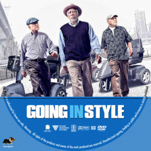 Going in Style dvd cover & labels (2017) R1 Custom