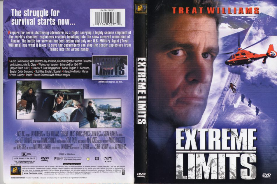 Extreme Limits (2000) R1 WS Cover & Label - DVDcover.Com