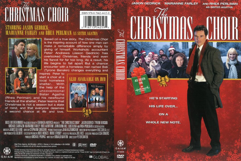 The Christmas Choir (2008) R1 DVD Cover - DVDcover.Com