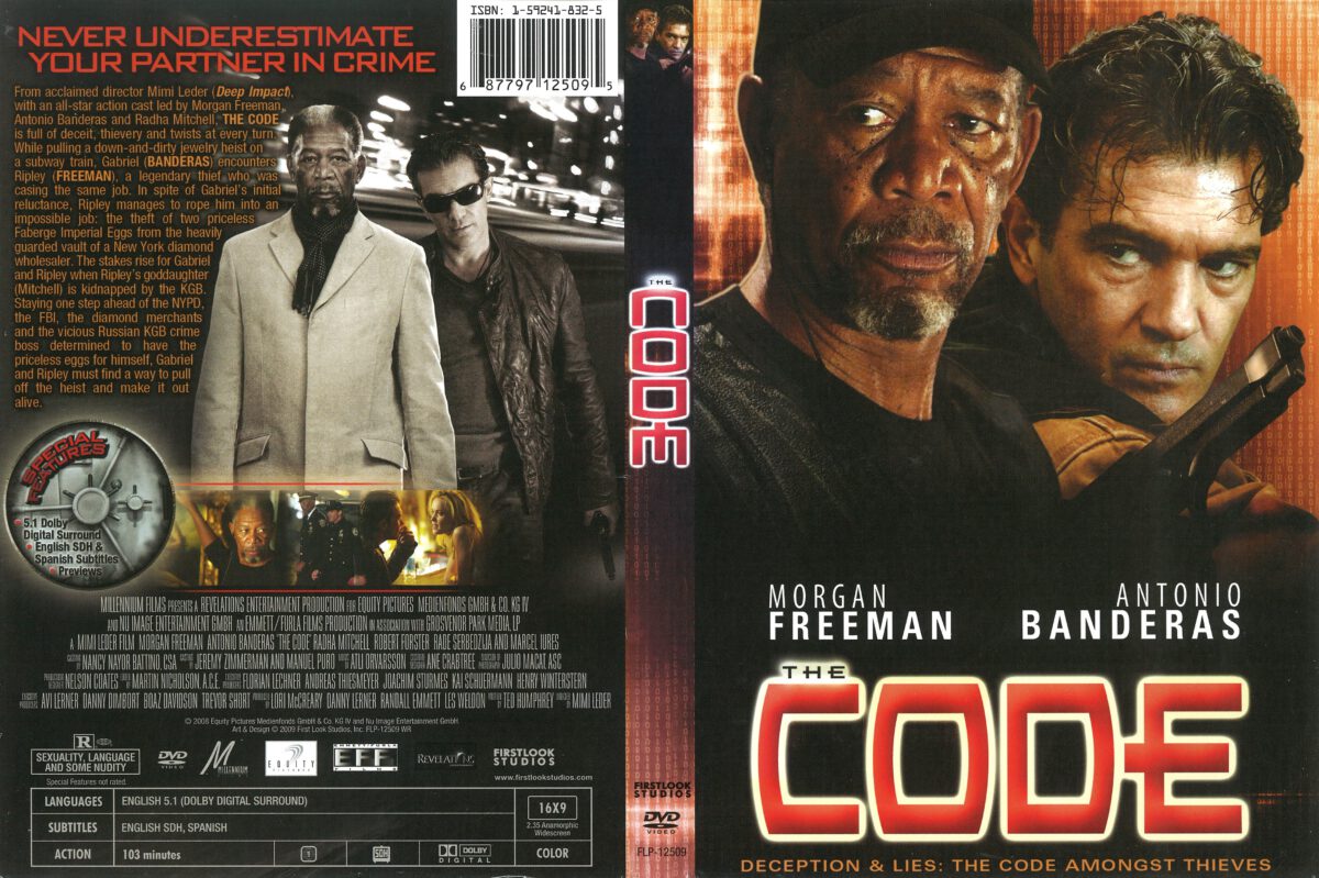 The Code (2008) R1 DVD Cover - DVDcover.Com