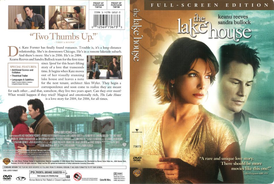 The Lake House (2006) R1 DVD Cover - DVDcover.Com