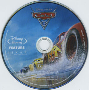 Cars 3 (2017) R1 4K UHD Cover & Labels - DVDcover.Com