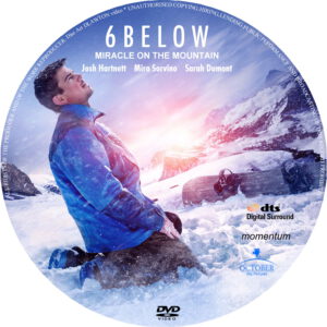 6 Below-Miracle On The Mountain (2017) R1 CUSTOM DVD Cover & Label ...