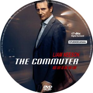 The Commuter (2018) R1 CUSTOM DVD Cover & Label - DVDcover.Com