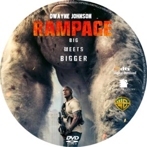 Rampage (2018) R1 CUSTOM DVD Cover & Label - DVDcover.Com