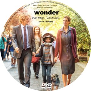 Wonder (2017) R1 CUSTOM DVD Cover & Label - DVDcover.Com