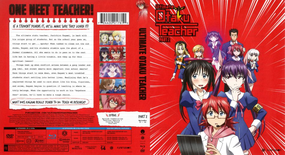 Ultimate Otaku Teacher Part 2 (2017) R1 Blu-Ray Cover - DVDcover.Com