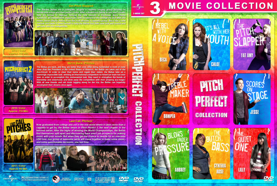 Pitch Perfect Collection (2012-2017) R1 Custom DVD Cover - DVDcover.Com