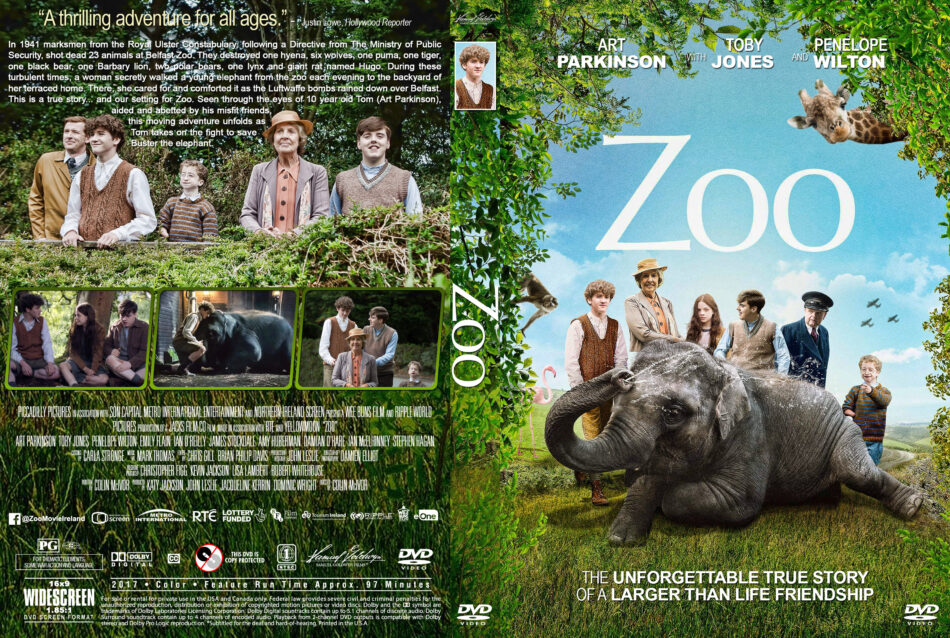 Zoo (2017) R1 Custom DVD Cover & Label - DVDcover.Com