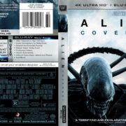Alien Covenant blu-ray cover & labels (2017) R1