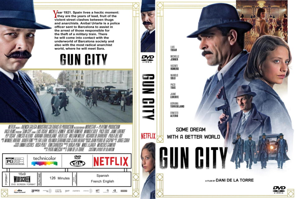 Gun City (2018) R2 CUSTOM DVD Cover & Label - DVDcover.Com